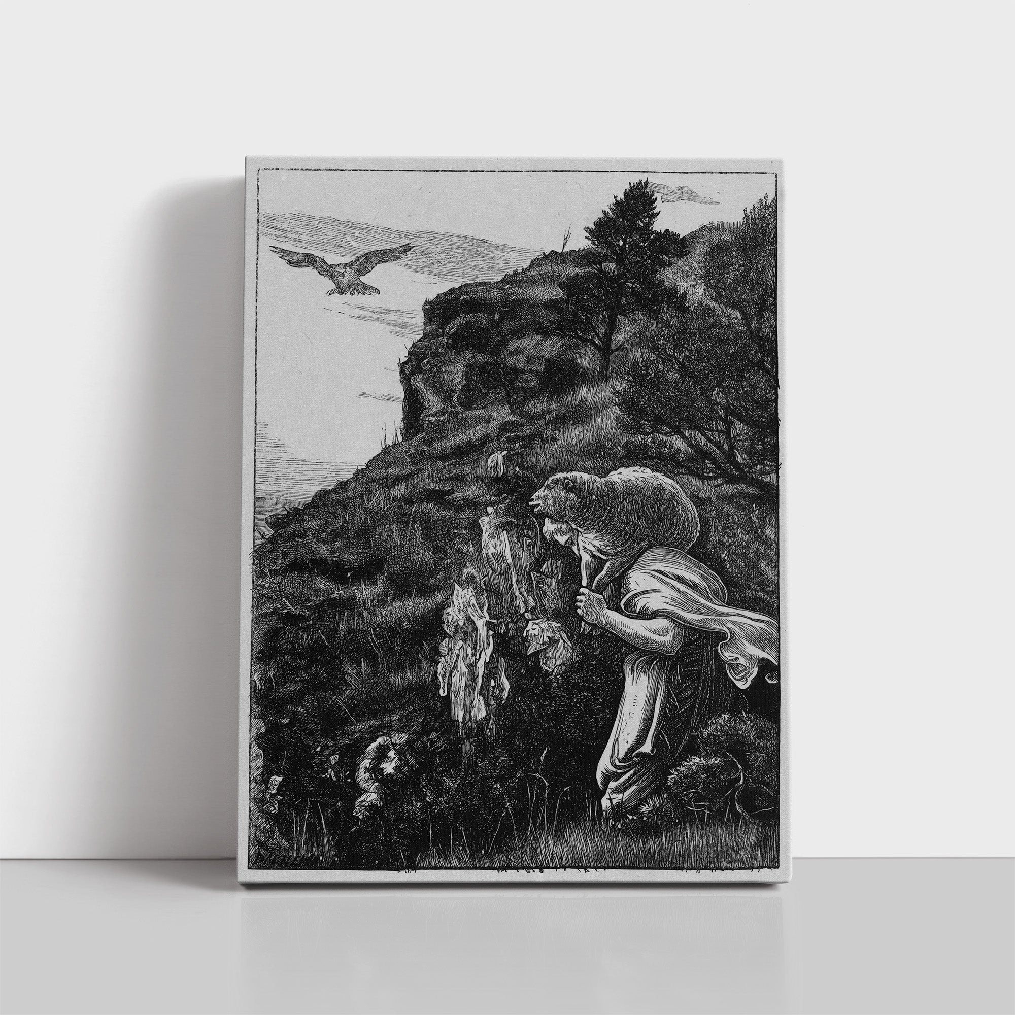 The Lost Sheep (The Parables of Jesus Christ) (1864) by John Everett ...